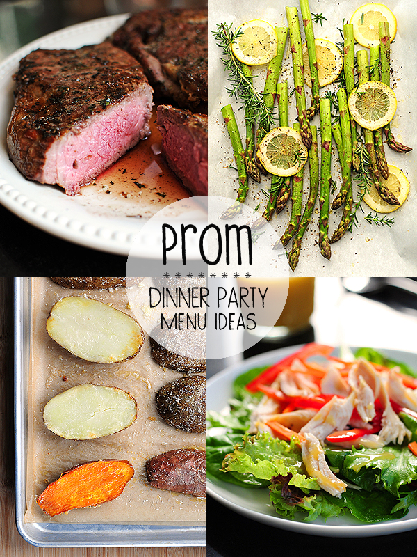 Prom Night Menu Ideas Prom Night Menu Ideas