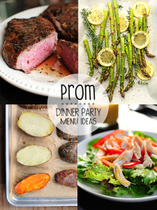 Prom Night Menu Ideas