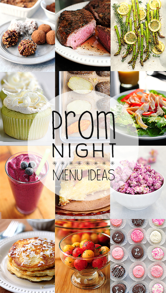 Prom Night Menu Ideas