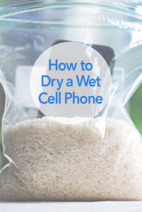 How To Dry a Wet Cell Phone - She Wears Many Hats