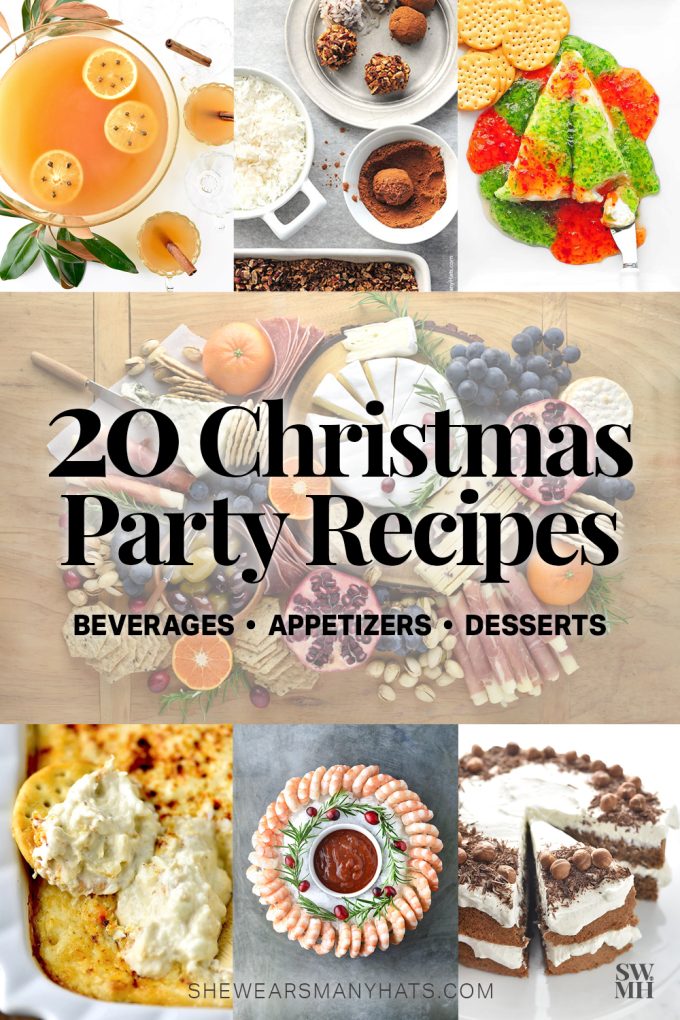 20 Christmas Party Food Recipes - She Wears Many Hats